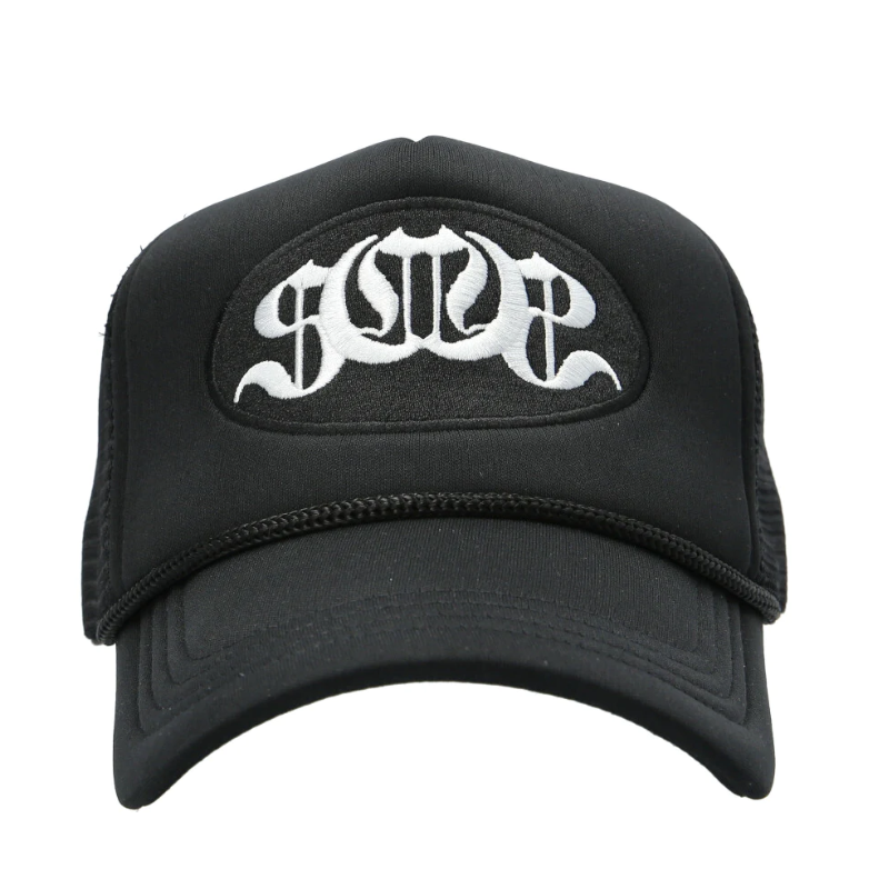 Black Sabo Logo Trucker Cap